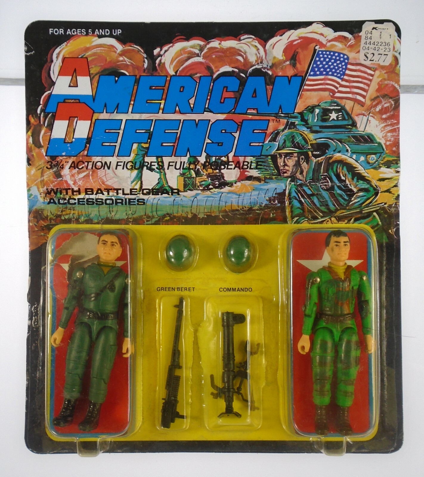 Купить K-MART REMCO AMERICAN DEFENSE TWO PACK ACTION FIGURES Б/У на ...
