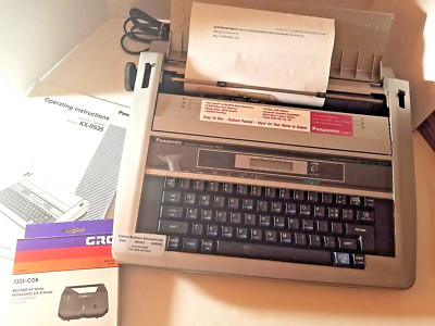 Typewriters & Word Processors - Panasonic Electronic Typewriter