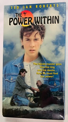 The Power Within VHS Ted Jan Roberts Karate Kid Martial Arts Karate NEW ...