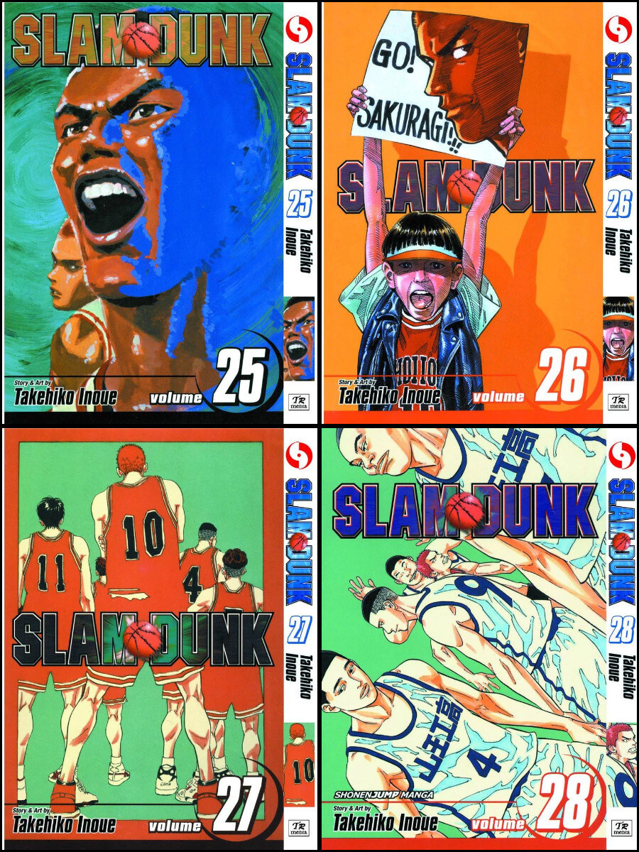 Slam Dunk (Vol. 1-31 Complete) Manga Part/Full Set English Comic Book ...