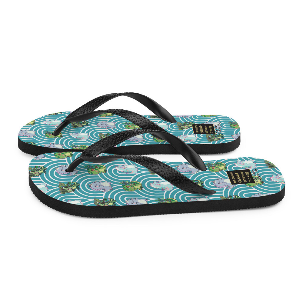 The Dragon Canvas Chibi Dragons Collection #00 - Chibi Anime Flip-Flops ...