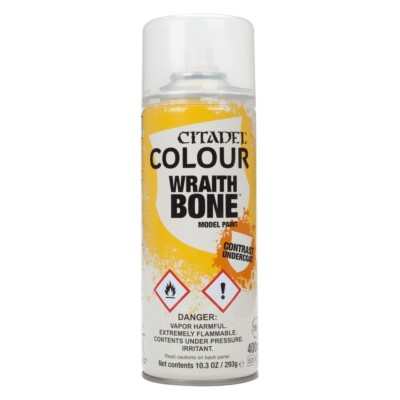 Wraithbone Spray - 400ml Games Workshop Citadel Spray Paint Brand New ...