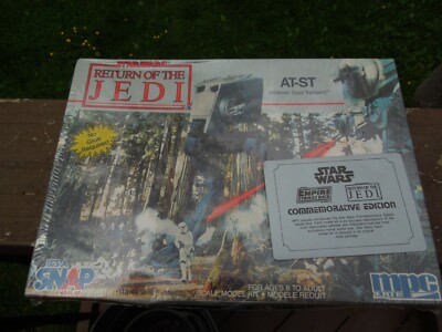 MPC Ertl Star Wars Return of the Jedi AT-ST Snap Model Kit 8734 (1992 ...