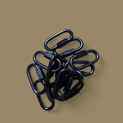 12 pack Southern Snares 3/16 Black Quick Links Heavy Duty | eBay