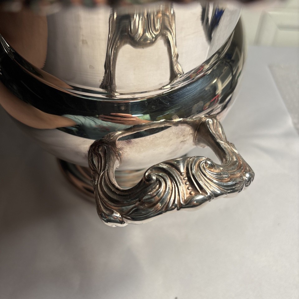 Vintage Sheridan Silver Plated Wine Cooler Champagne Bucket Urn With ...