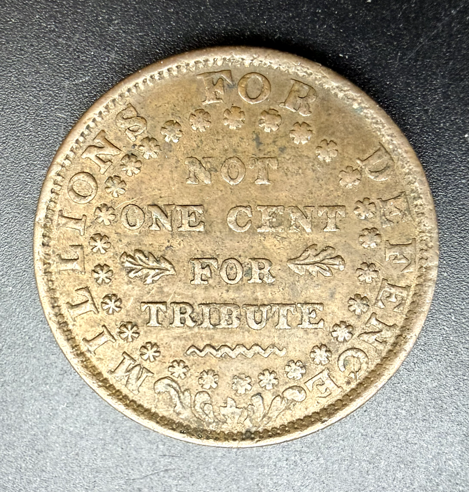 1841 Webster Current Credit - NOT ONE CENT FOR TRIBUTE Hard Times ...