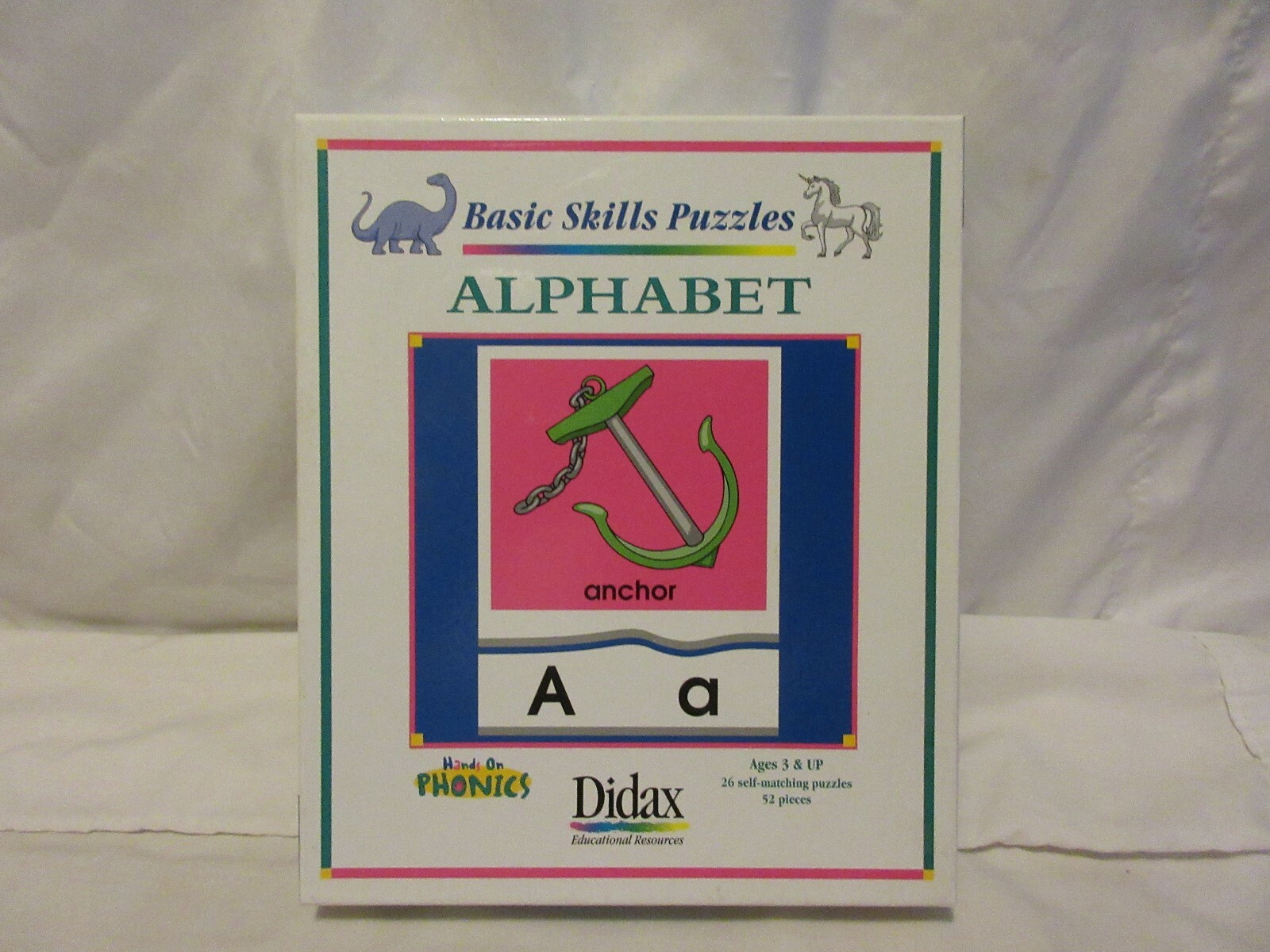 Didax Basic Skills Puzzles - Alphabet - Hands On Phonics - Ages 3+ | eBay