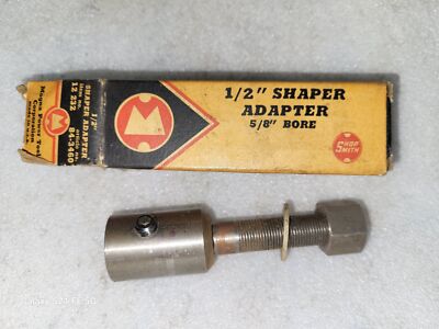 NOS Magna Shopsmith 1/2" Shaper Adapter in Box 5/8" Bore | eBay