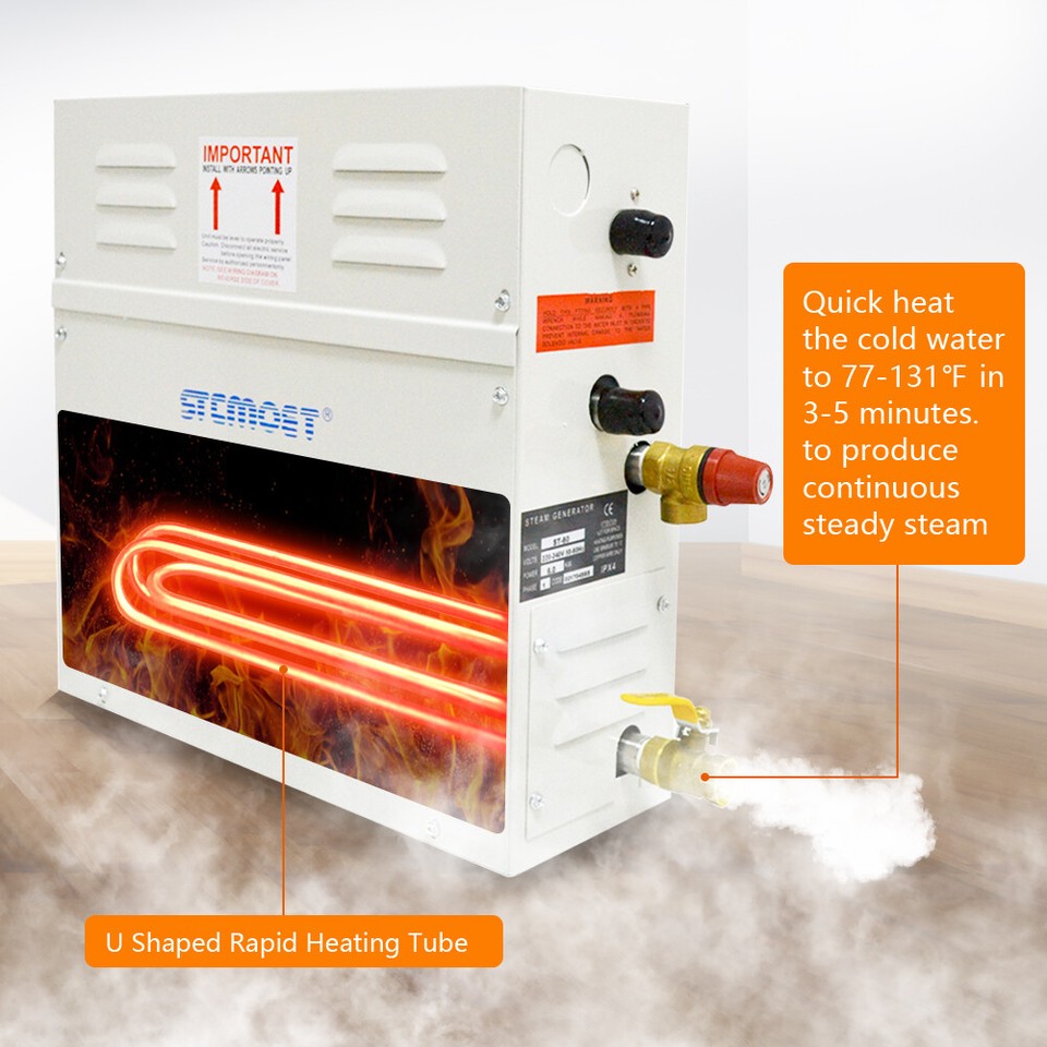 3KW Home Use Steam Machine Steam Generator Sauna Dry Stream Furnace ...
