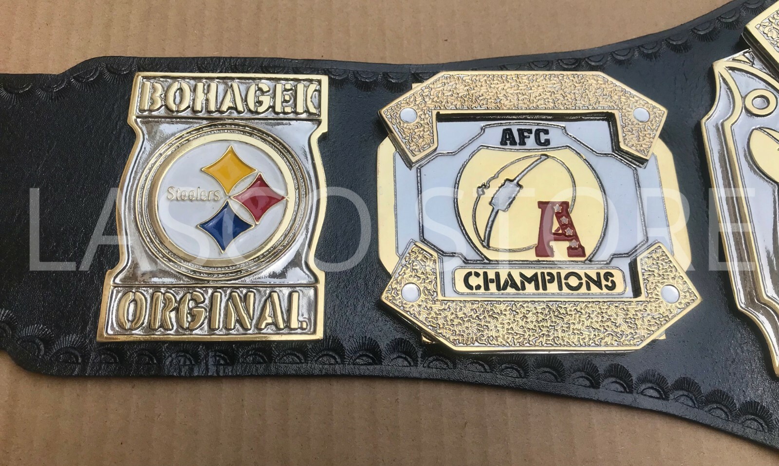 Lasco's Pittsburgh Steelers American Football Championship Title Belt ...