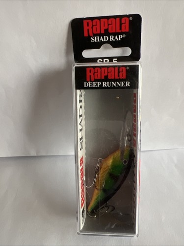 Rapala Shad Rap SR-5 P Perch 2" Deep 3/16oz. Crankbait Fishing Lure | eBay