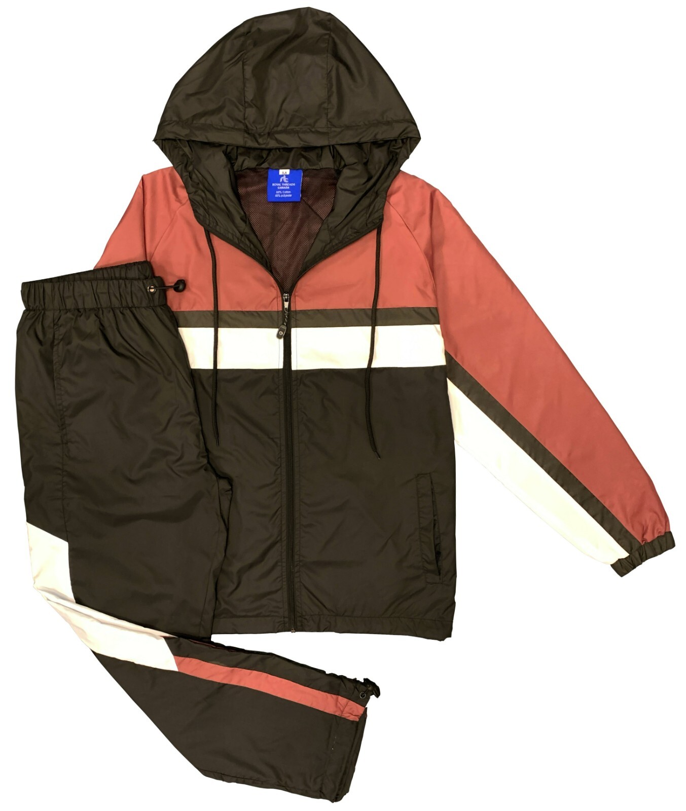 Men Windbreaker Ridge Tracksuit 2-Piece Matching Set (M to 4XL) | eBay