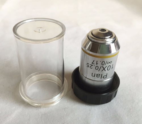 Microscope Objective 10X Infinity Plan Achromatic DIN f/ Olympus Bio ...