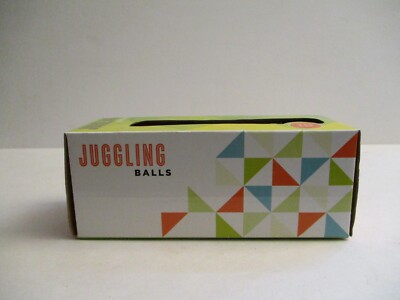 MerchSource Juggling Balls - 3 multicolored balls New in Box | eBay