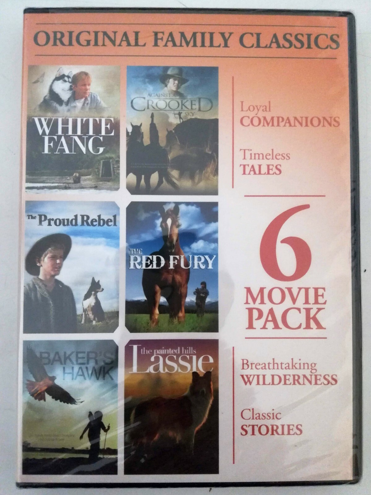 6 Movie Pack: Original Family Classics (DVD, 2012, 2-Disc Set ...