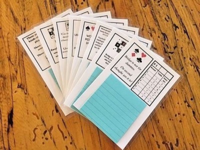 Bridge Humor, Reusable Bridge Tallies, 3 Table Tallies, Great Prize or ...