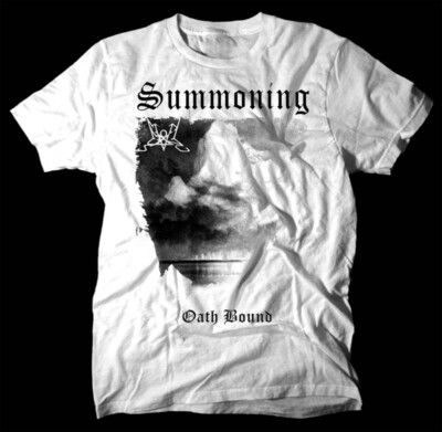 Summoning Oath Bound T shirt WHITE metal band | eBay