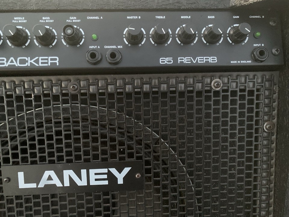Laney Linebacker 65 Reverb Guitar Amplifier Celestion Speaker England ...