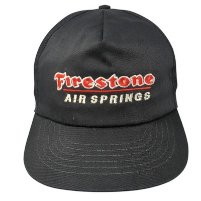 Firestone Air Springs Snapback 5 Panel Cap Black One Size Adjustable ...