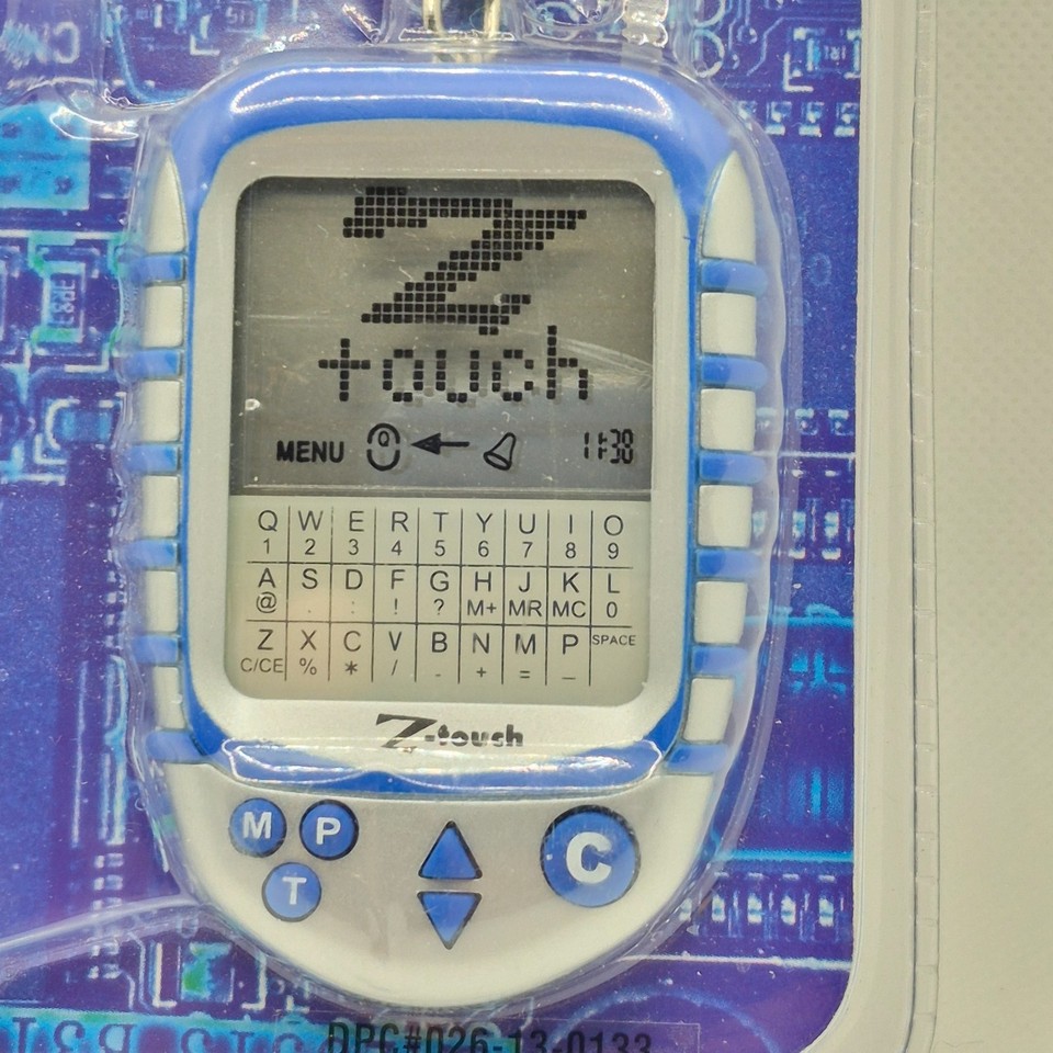 Vintage Z-Touch PDA Personal Organizer • New & Sealed • Touch Screen ...