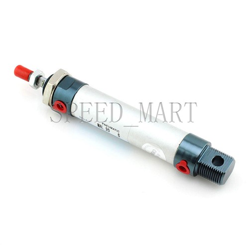MAL20x25-CA-S Mini Pneumatic Air Rod Cylinder with 25 mm Stroke Inner ...