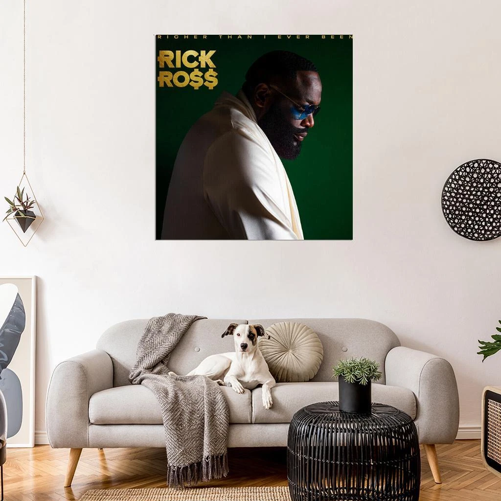 Rick Ross No Shirt Couch