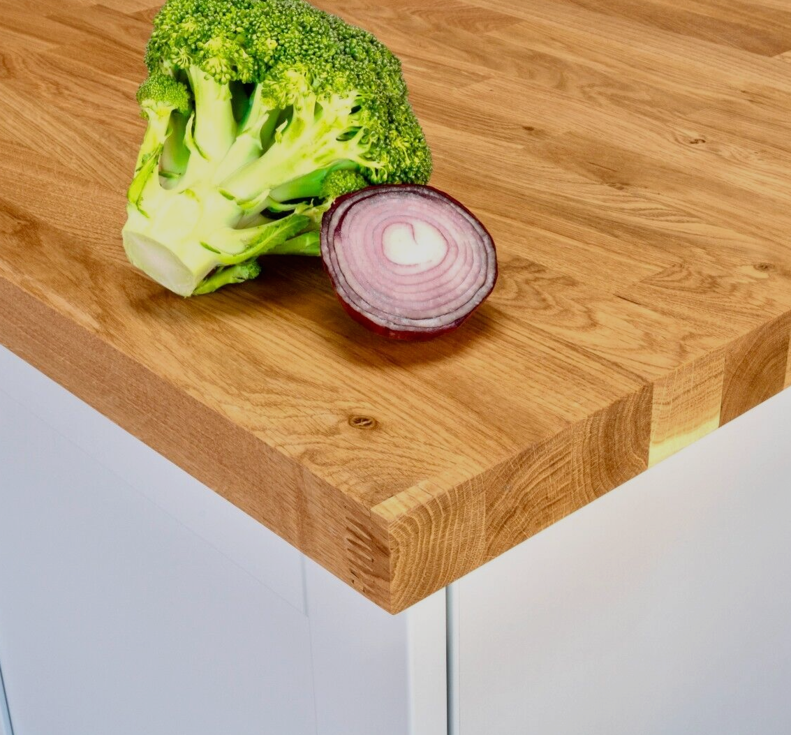 Oak Plank Wood Countertops Home Furniture Live Edge Solid Wood Slab
