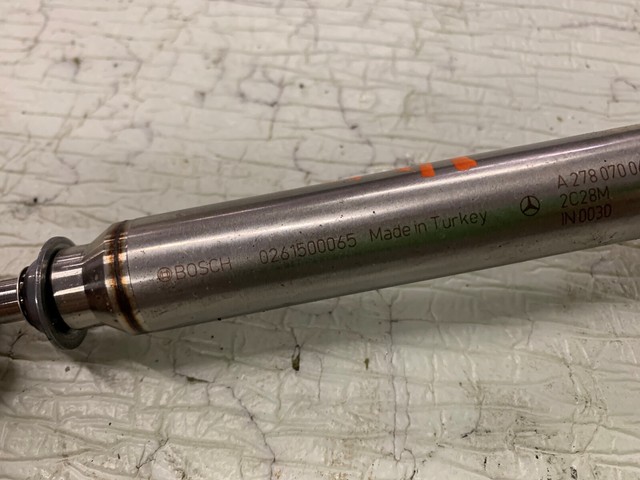 2013-2016 MERCEDES SL550 R231 ENGINE FUEL INJECTOR A2780700687 OEM 13 ...