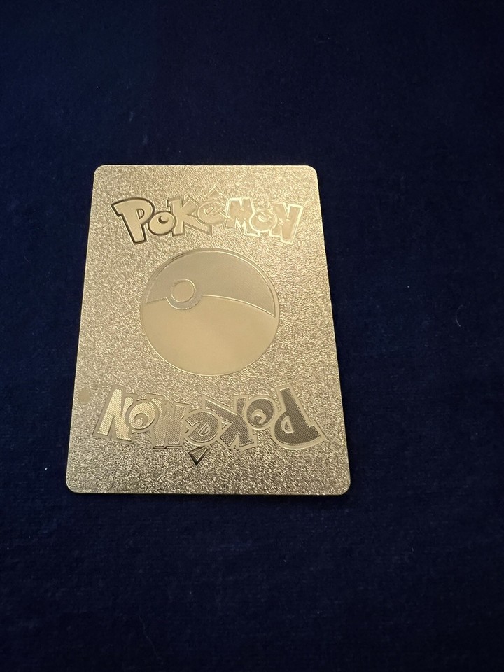 Charizard V2 Gold Pokémon Card Collectible/Gift/Display | eBay