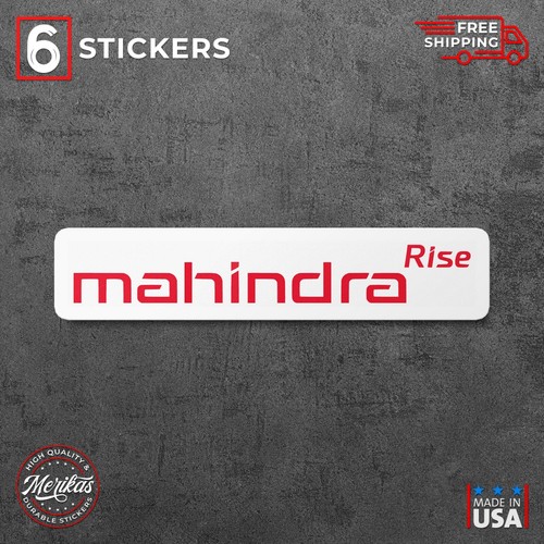 Mahindra Vinyl Decal Stickers, Tractors, Agriculture Truck Windows ...