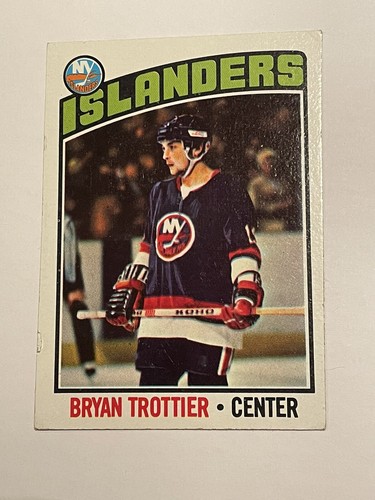 Bryan Trottier Rookie Rc Topps 1976-77 #115 Very Nice Card! | eBay