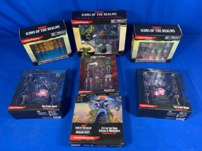 ADVANCED DUNGEONS & DRAGONS ICONS OF THE REALM FIGURES SETS ETC - FREE ...