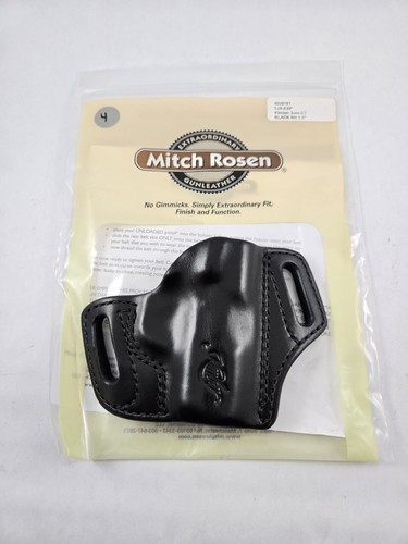 Mitch Rosen Black Leather Holster Kimber Solo Carry OWB Right Hand | eBay