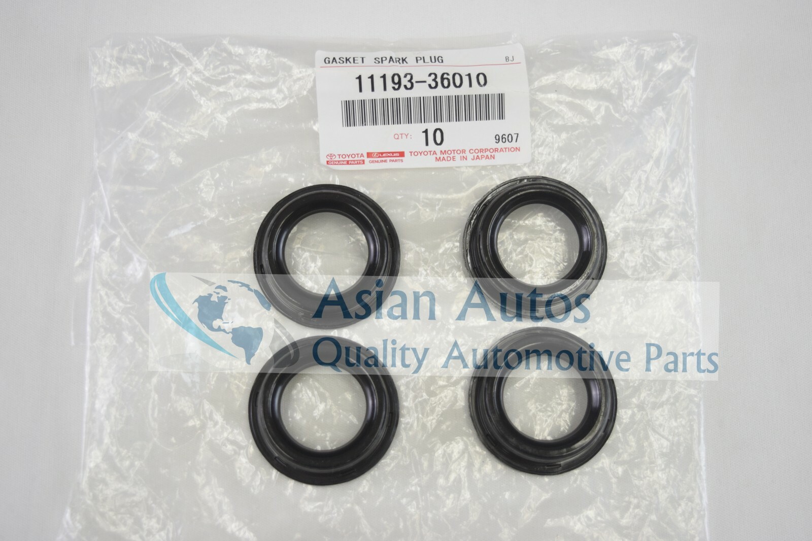 Genuine Toyota Lexus 2.5L 2.7L Spark Plug Tube Seals 4 x 1119336010 ...