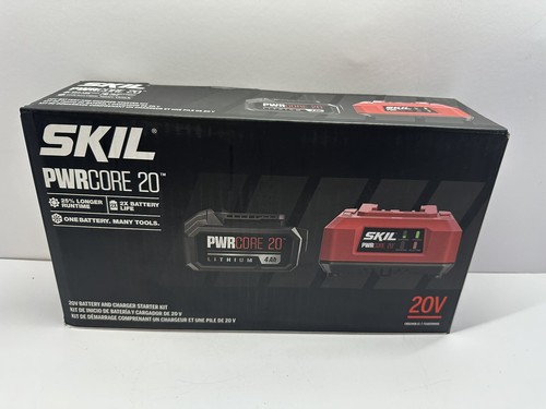 SKIL® PWR CORE 20™ 20V 4Au Battery and Charger Starter Kit | eBay