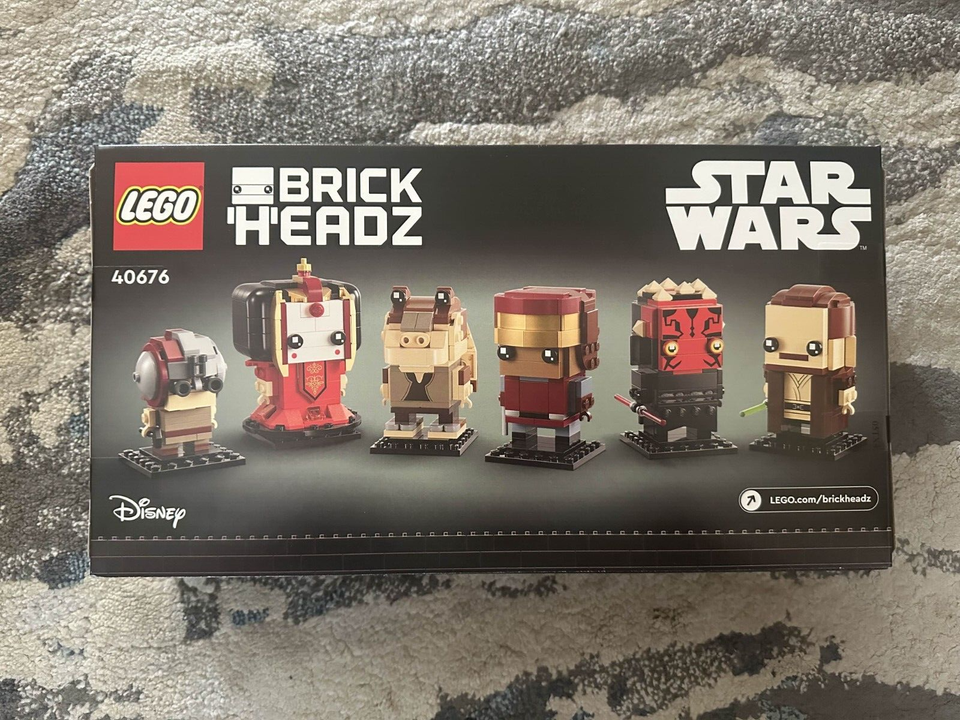 Lego 40676 Star Wars The Phantom Menace Brickheadz-New Sealed in Box | eBay