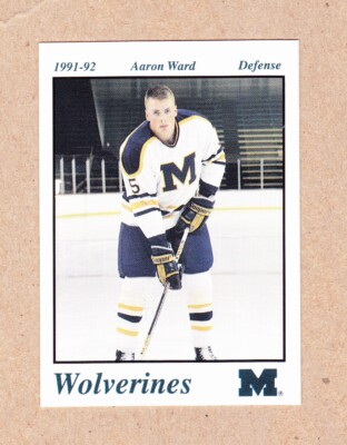 Aaron Ward 1991-92 Michigan Wolverines Wolverines Rookie card Ex-mt | eBay