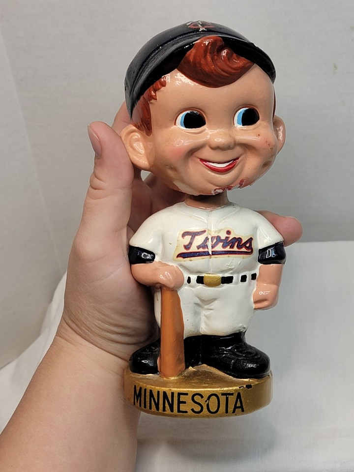 Vintage 1960's Minnesota Twins Baseball Nodder Bobblehead. | eBay