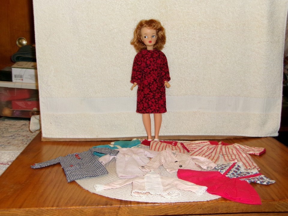 Vintage 1962 Ideal 12" Tammy Fashion Doll BS-12-1 with Extra Clothes Some Tagged | eBay