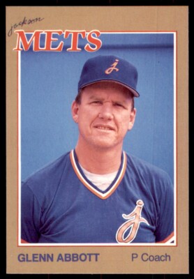 1988 Grand Slam Glenn Abbott Baseball Card #5 | eBay