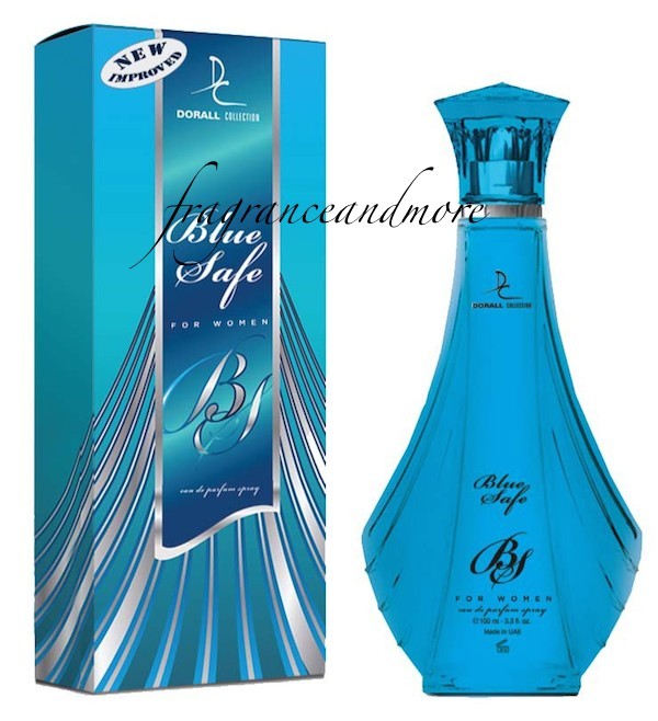 DORALL COLLECTION BLUE SAFE FOR WOMEN 3.3 OZ / 100 ML EAU DE PARFUM ...