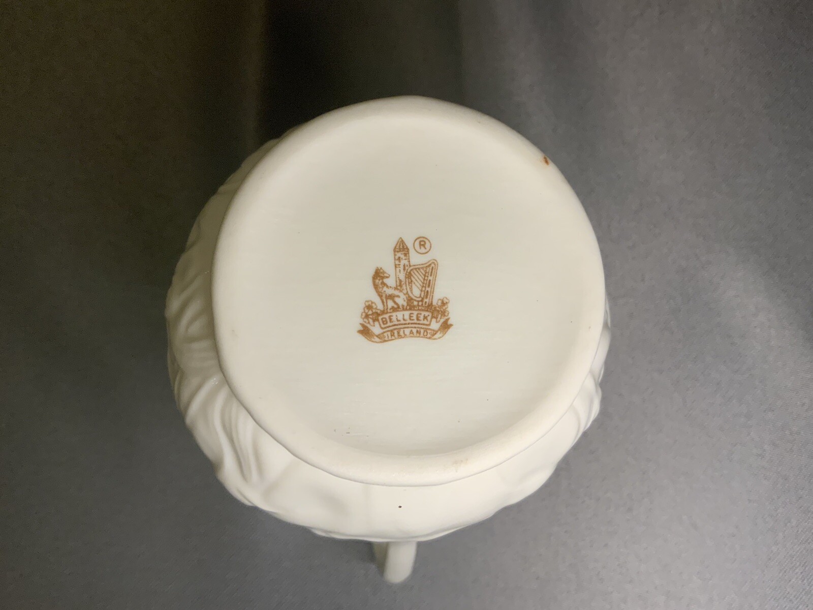 Belleek Cream (7Th Mark) and Sugar (8th Mark) With Gold Rim | eBay