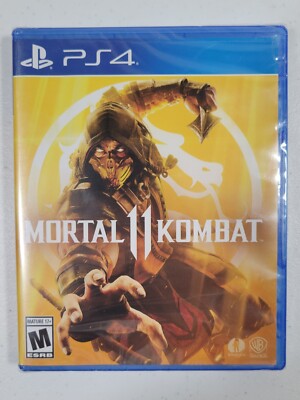 PS4 Mortal Kombat 11 - PlayStation 4 - Brand New Sealed w/ loose disk ...