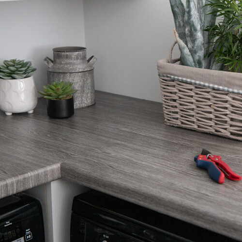 Oak Grey dc fix self-adhesive vinyl kitchen wrap for worktops 67.5cm ...