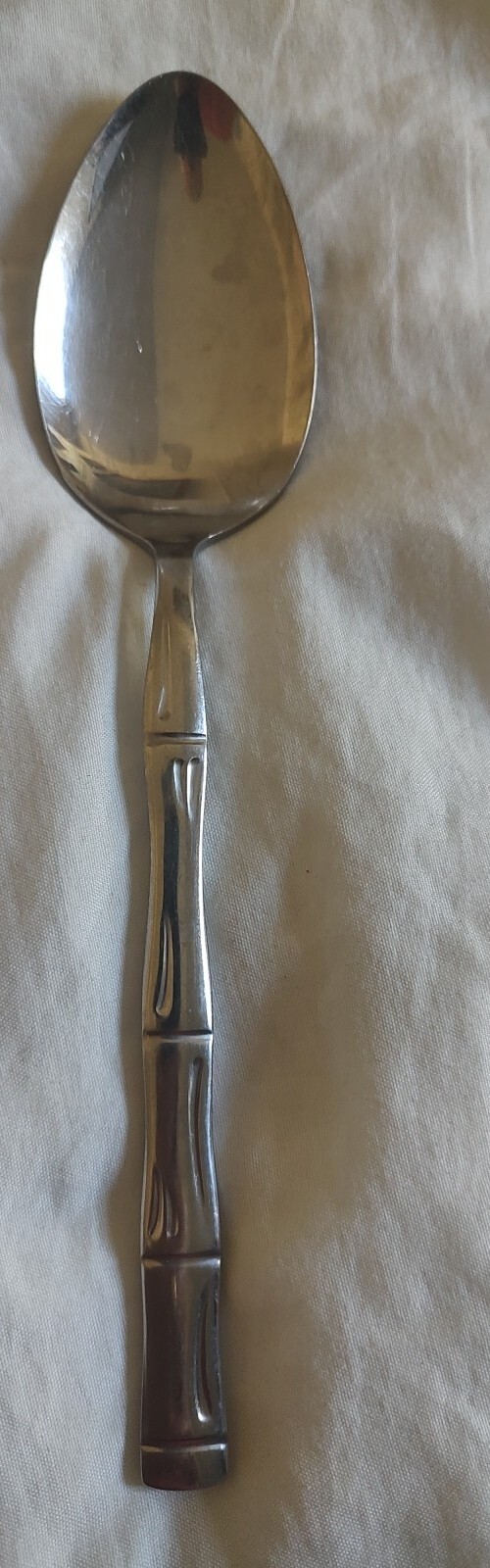 Reed & Barton Rebacraft Royal Bamboo Serving Spoon 8 1/2” Stainless ...