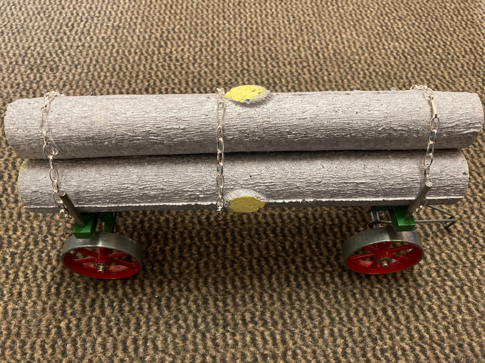 3 x Mamod Adjustable Load Chains For Mamod LW1 Lumber Wagon & OW1 Open ...