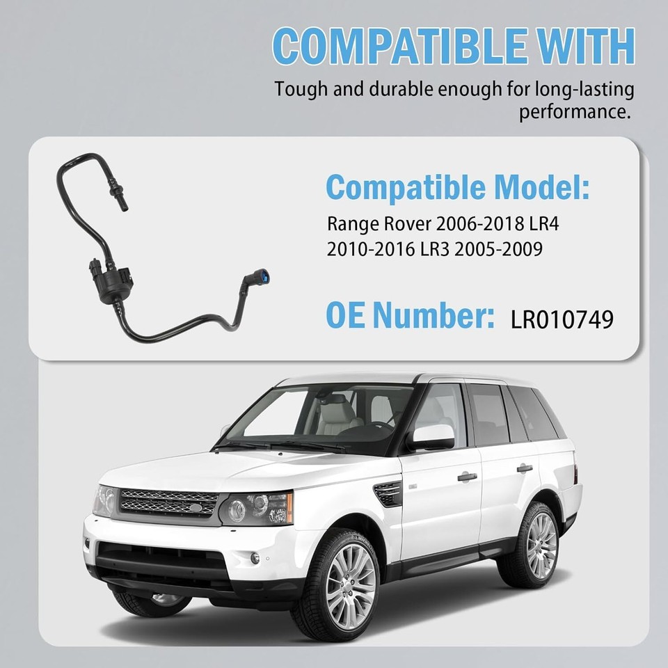 LR010749 Vapor Canister Purge Valve Compatible with Range Rover 2010 ...