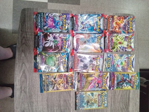 Lot Of OPENED EMPTY ART Pokemon Card Booster Pack Wrappers | eBay