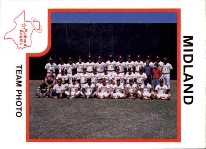1987 Midland Angels ProCards #30 Midland Angels Team Photo - NM ...