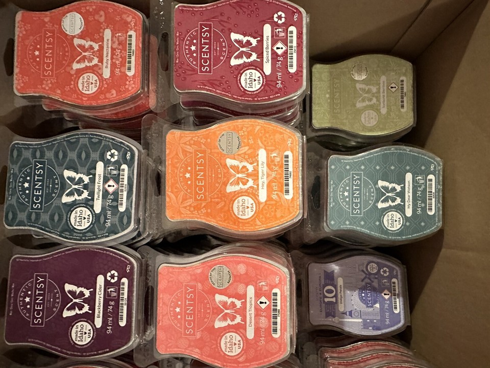 5 X Scentsy Wax Melt Bars Bundle Brand New Sealed Different Scents ...